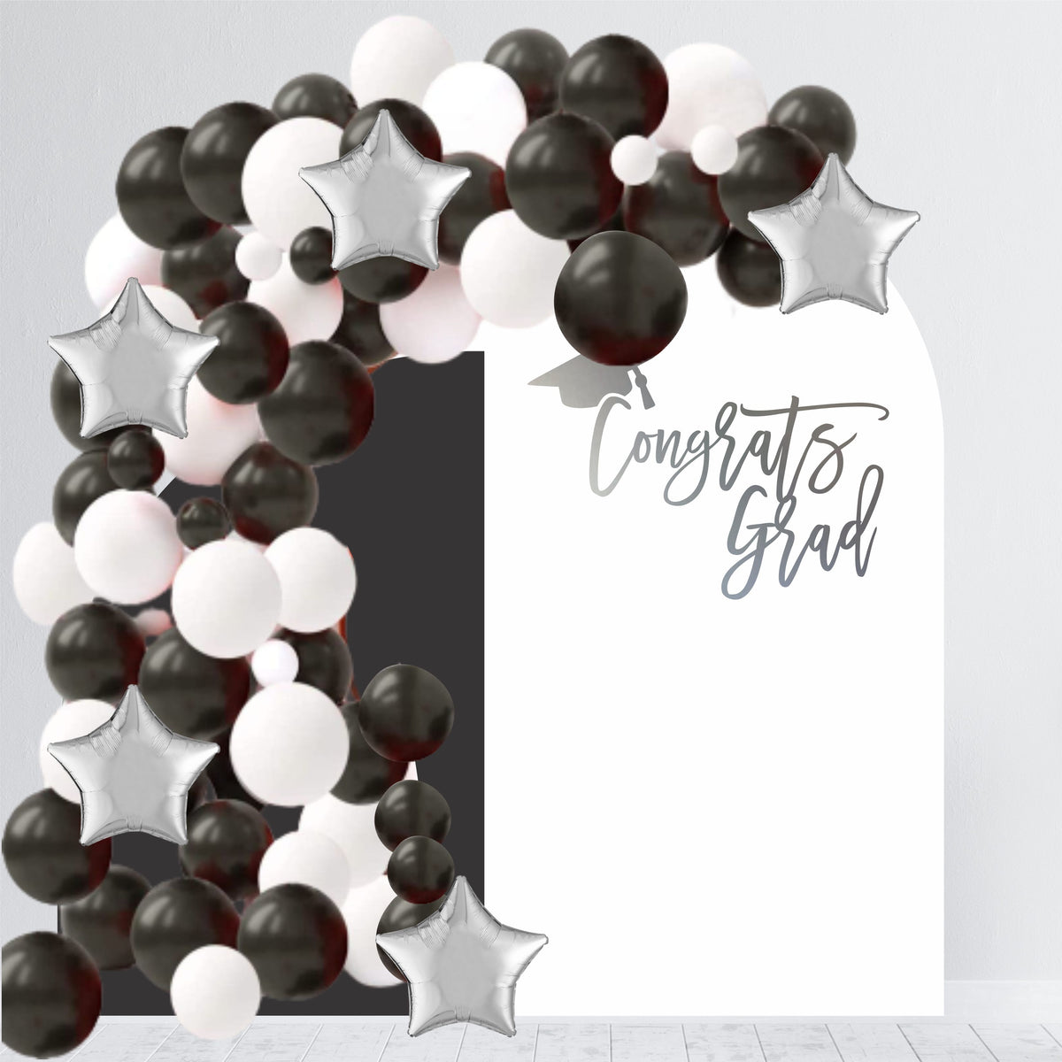 Congrats Grad Graduation Decal - Class of 2024 for Backdrop - Graduati ...