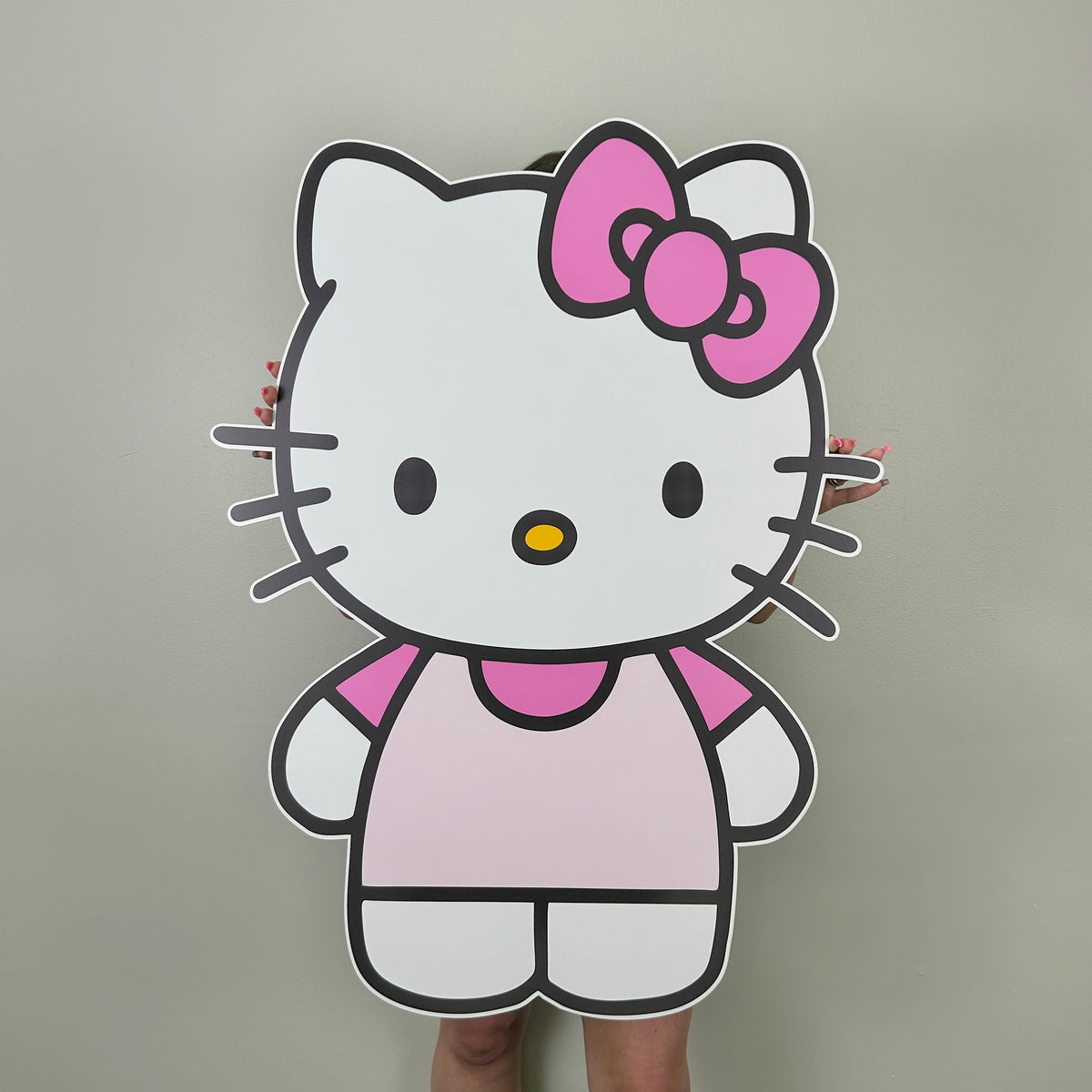 Pastel Hello Kitty Party Prop - Character Cutout - Party Standee - Cor ...