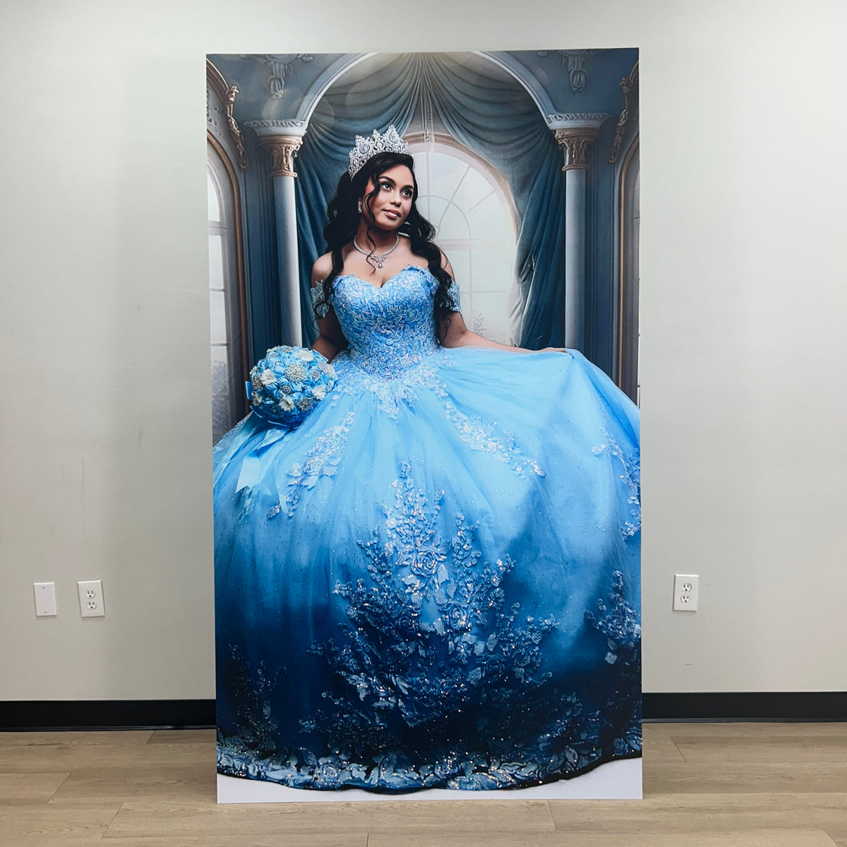 Custom Photo Backdrop - Photo Board - Life Sized Print – Sticky Wall ...