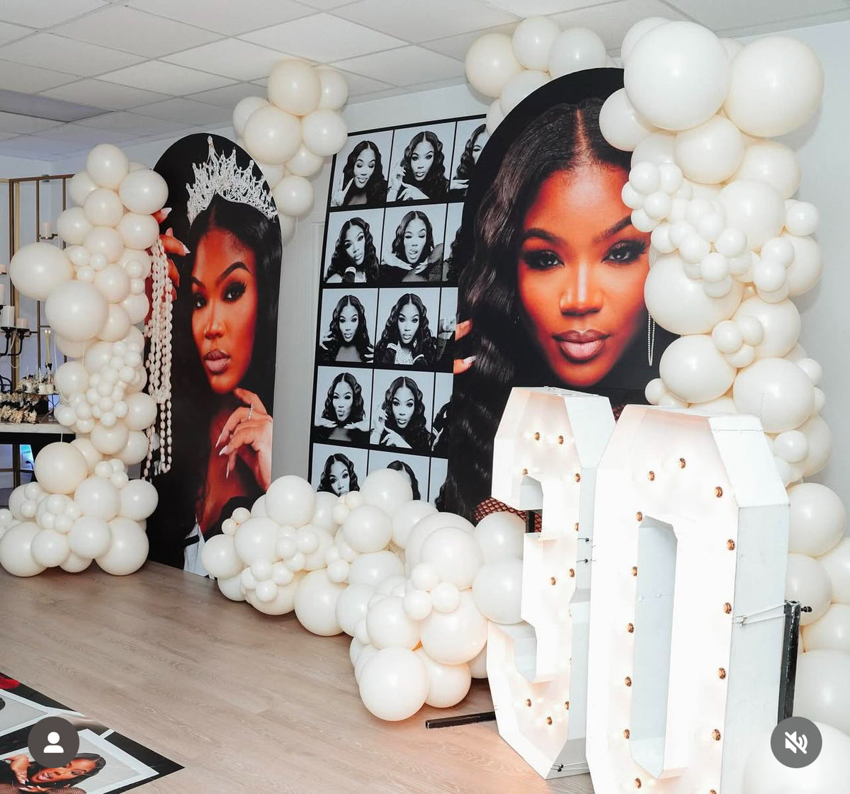Custom Photo Backdrop - Photo Board - Life Sized Print – Sticky Wall ...
