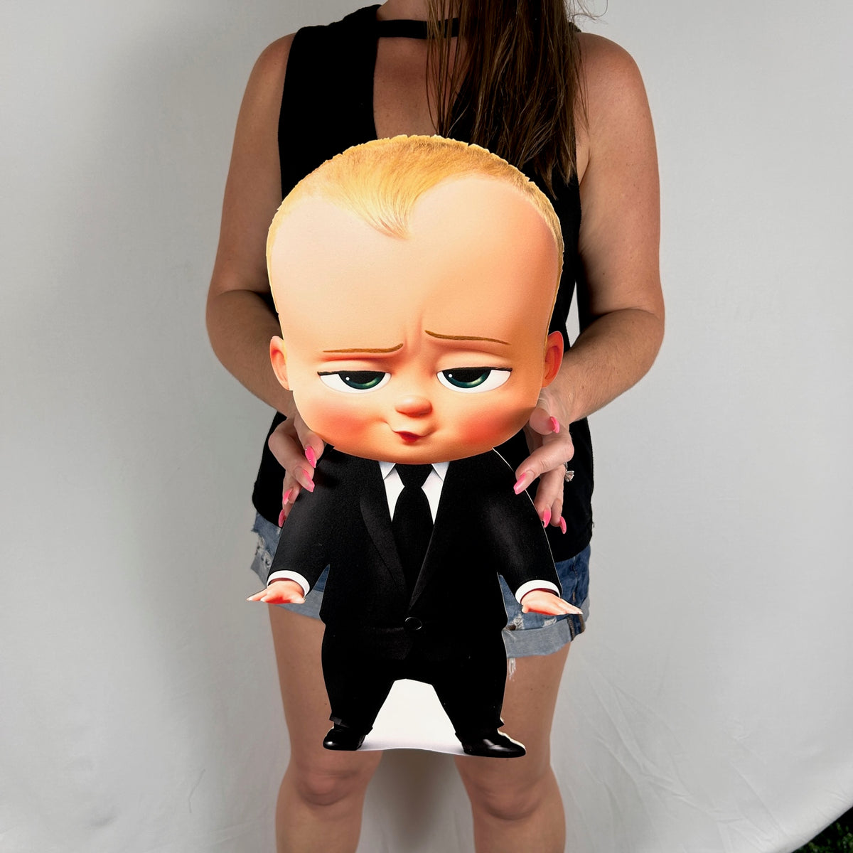 Foam Board Boss Baby Prop - Character Cutout - Coroplast Party Standee ...