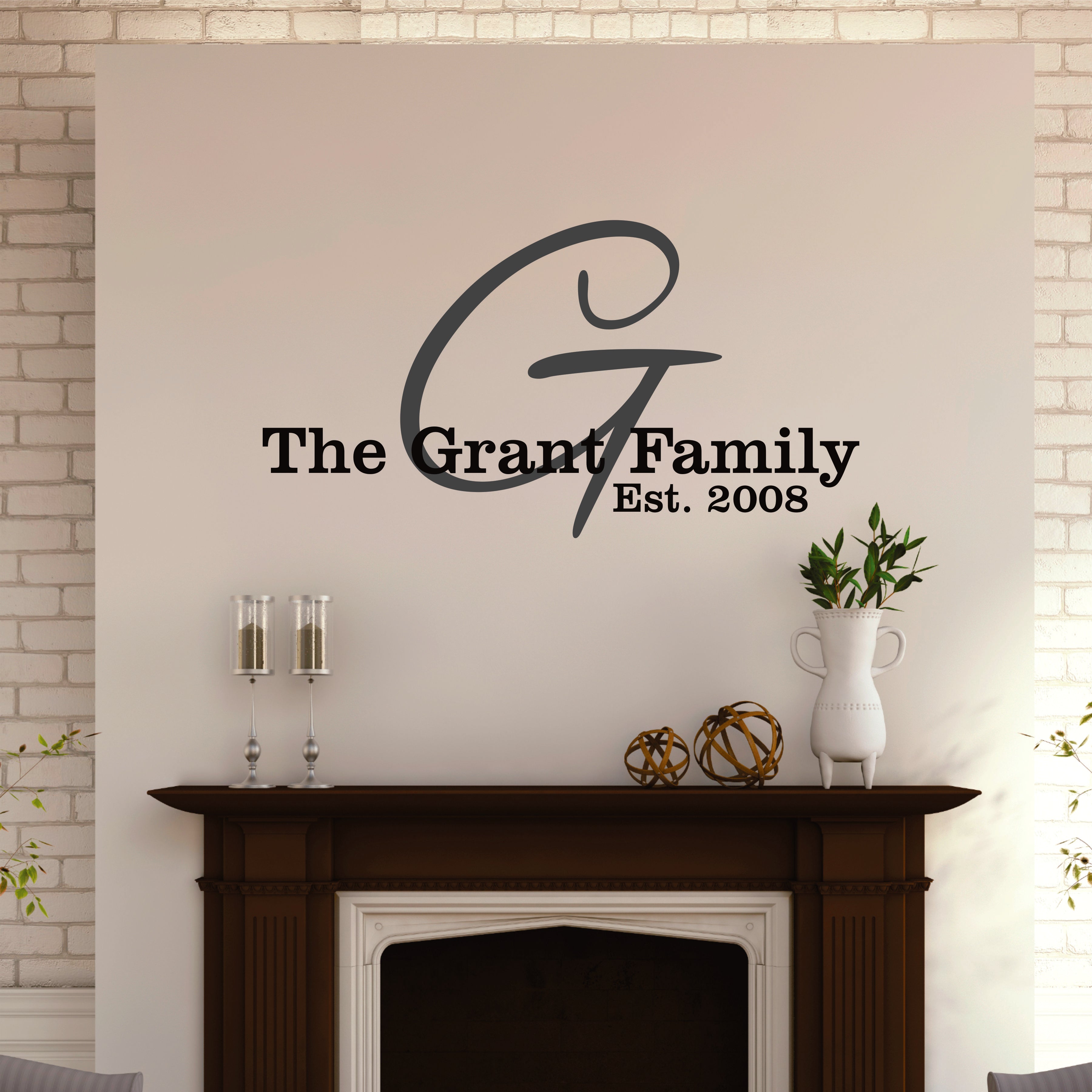 Family Name Wall Art