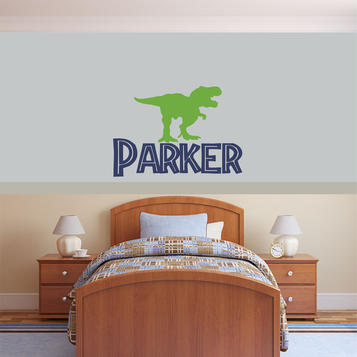 Dinosaur Sticker Dinosaur Wall Decal Name Sticker Name Wall Decal ...