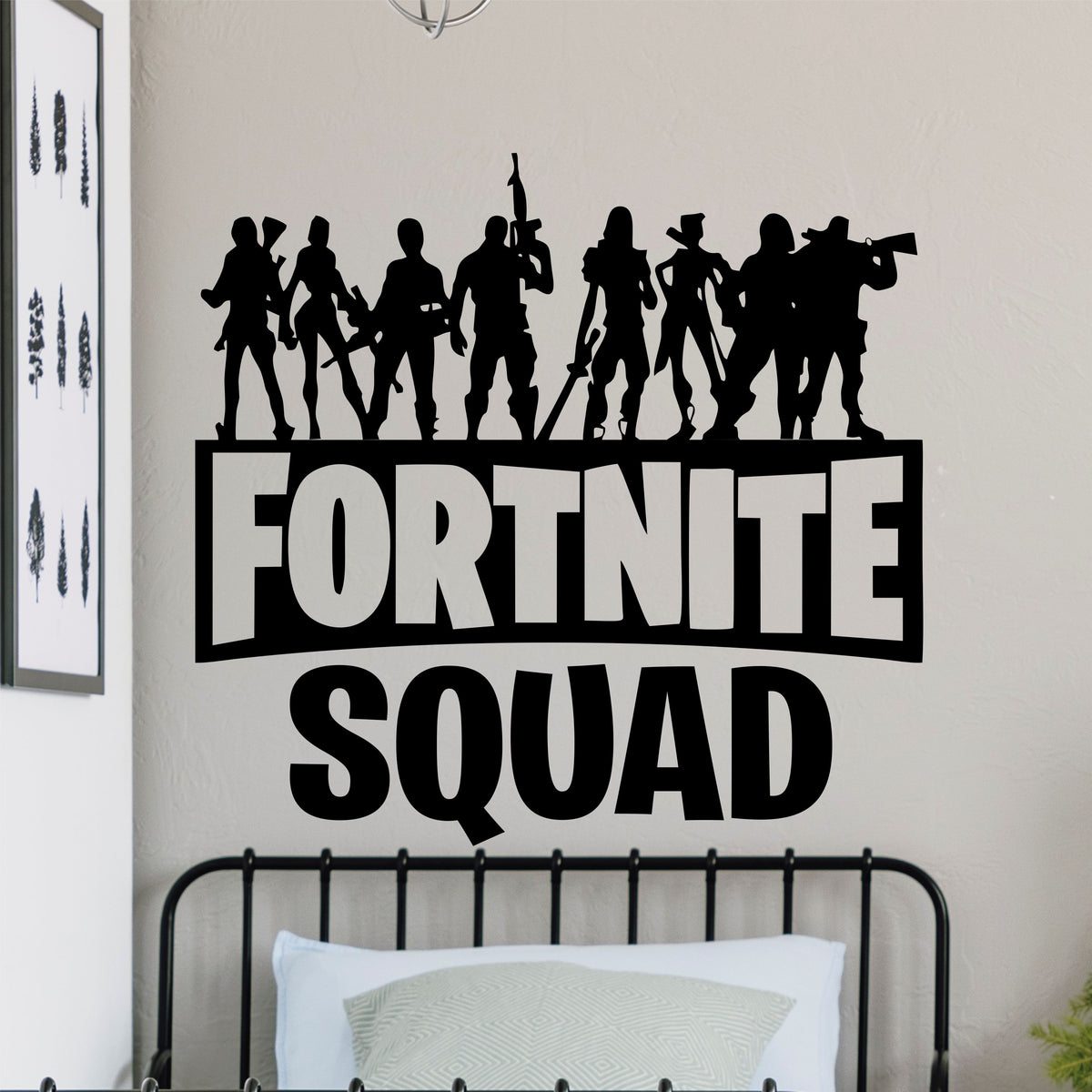 Personalized Name Fortnite Gamer Wall Decal – Sticky Wall Vinyl LLC