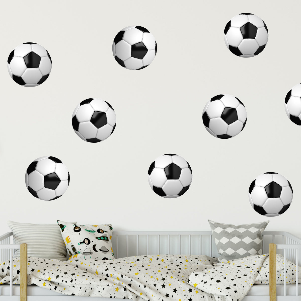 Soccer Wall Decal - Soccer Sticker - Nursery Wall Decal – Sticky Wall ...
